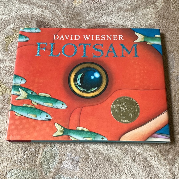 Books | Toys | Wordless Hc Book David Wiesner Flotsam Dust Jacket ...